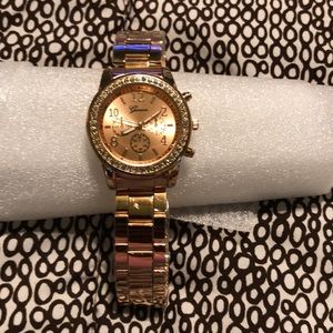 Geneva | Accessories | Crystals Geneva Watch | Poshmark